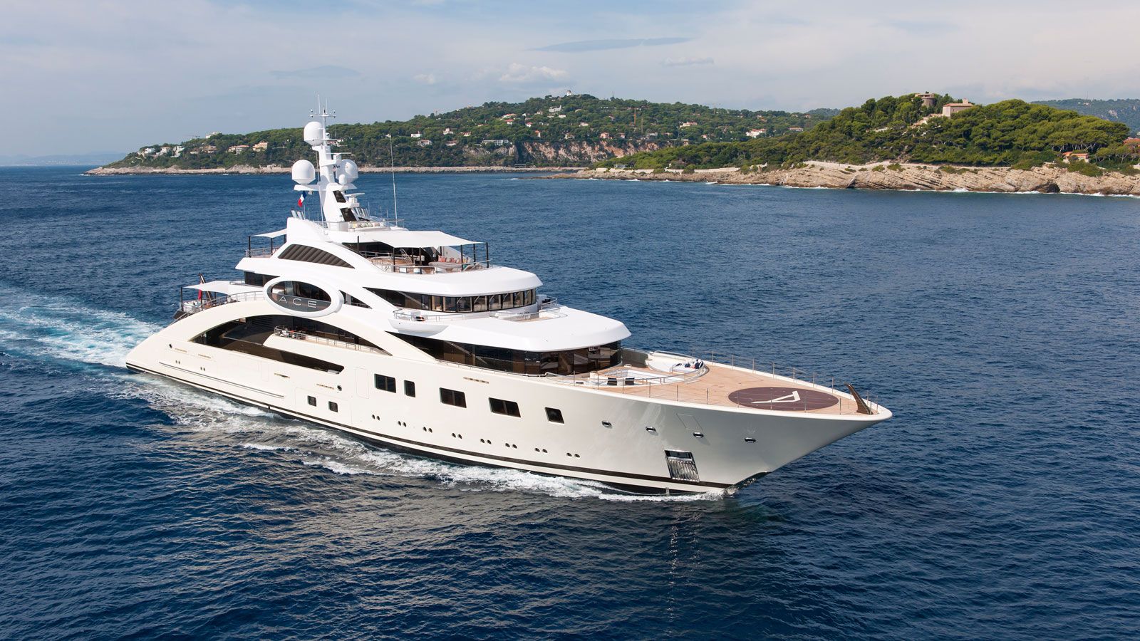 Ace: On board the 85m Lürssen superyacht for sale